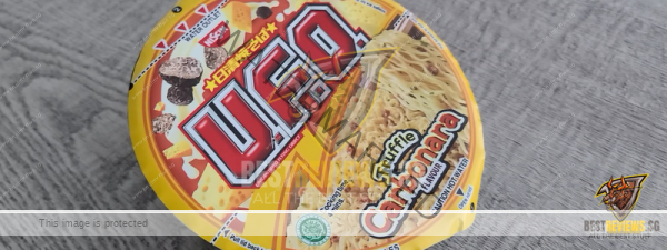 Nissin UFO Truffle Carbonara Noodles Review