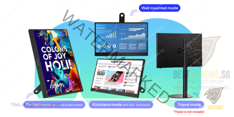 Asus ZenScreen MB166CR Portable Monitor Review | Best Reviews SG